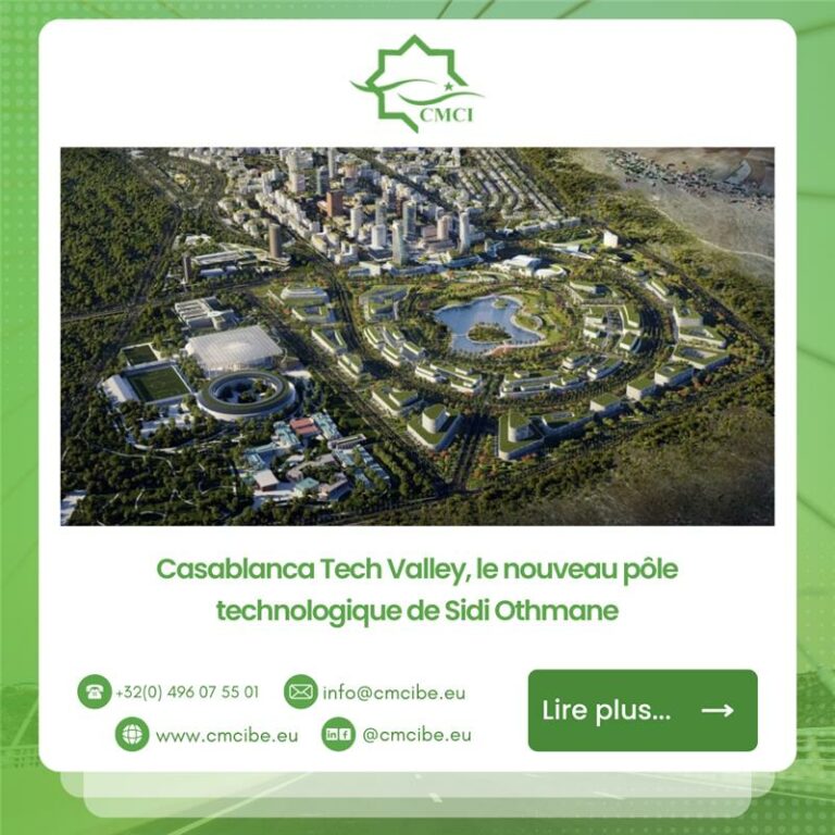 Casablanca Tech Valley, le nouveau pôle technologique de Sidi Othmane - CMCIBE
